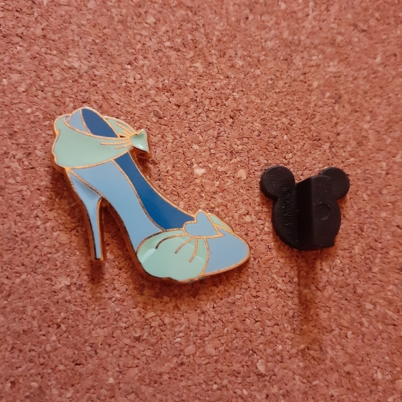 Disney | Accessories | Disney Cinderella Shoe Pin | Poshmark